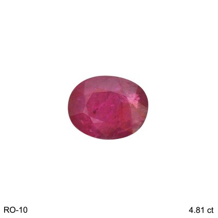 4.81 Ct Natural Untreated Unheated Burma Ruby (manik) Pigeon Red Shade ...